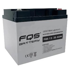 FQS FQS12-50AGM - Batería Industrial Agm 12v 50Ah - FQS Battery